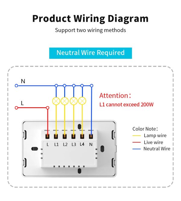 Retro Smart Wifi Switch 1Gang - OneB